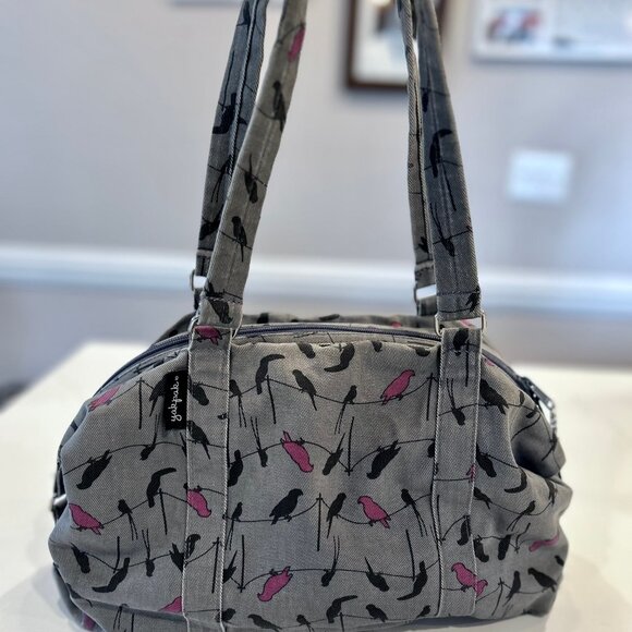 Yak Pak | Bags | Vintage Y2k Yak Pak Canvas Satchel Purse Bag Gray With ...